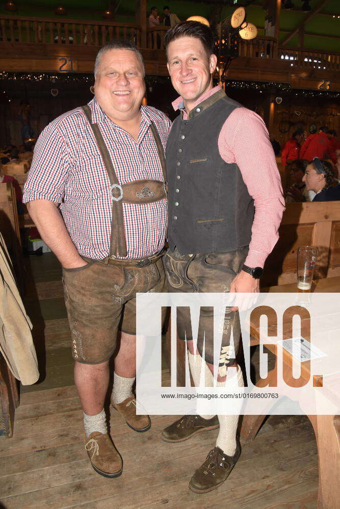 Manfred Nerlinger Olympic Champion Matthias Steiner Olympic Champion Munich 20 09 2022 Oktoberfest