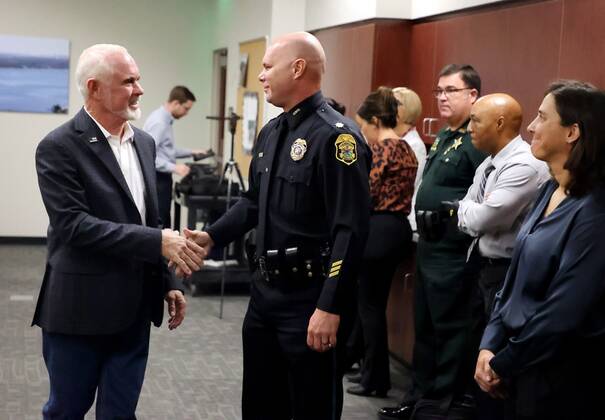 Largo, Florida, USA: Tom Pepin, Tampa Bay philanthropist and former CEO ...