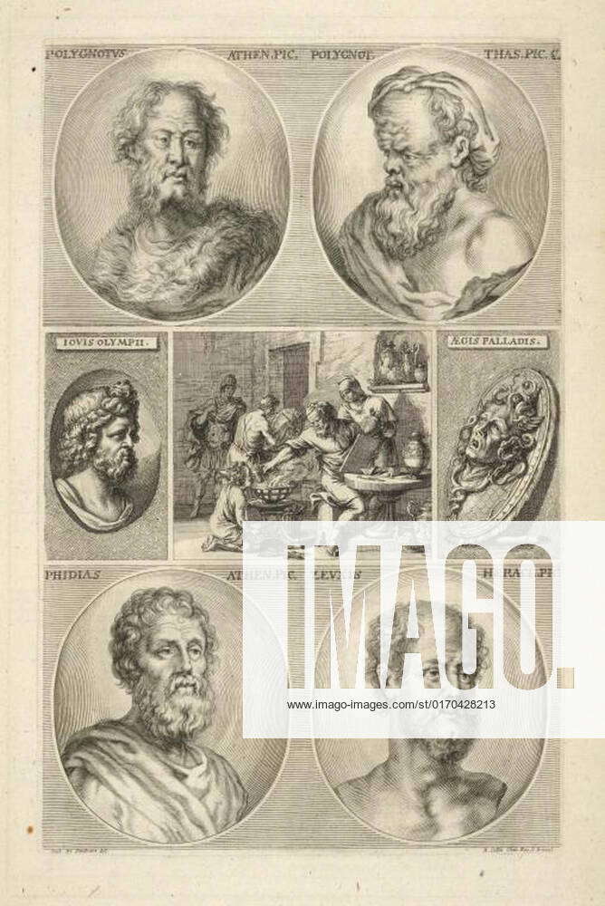 Bust portraits. Polygnotus Athen. Pic., Polygnot. Thas. Pic ...