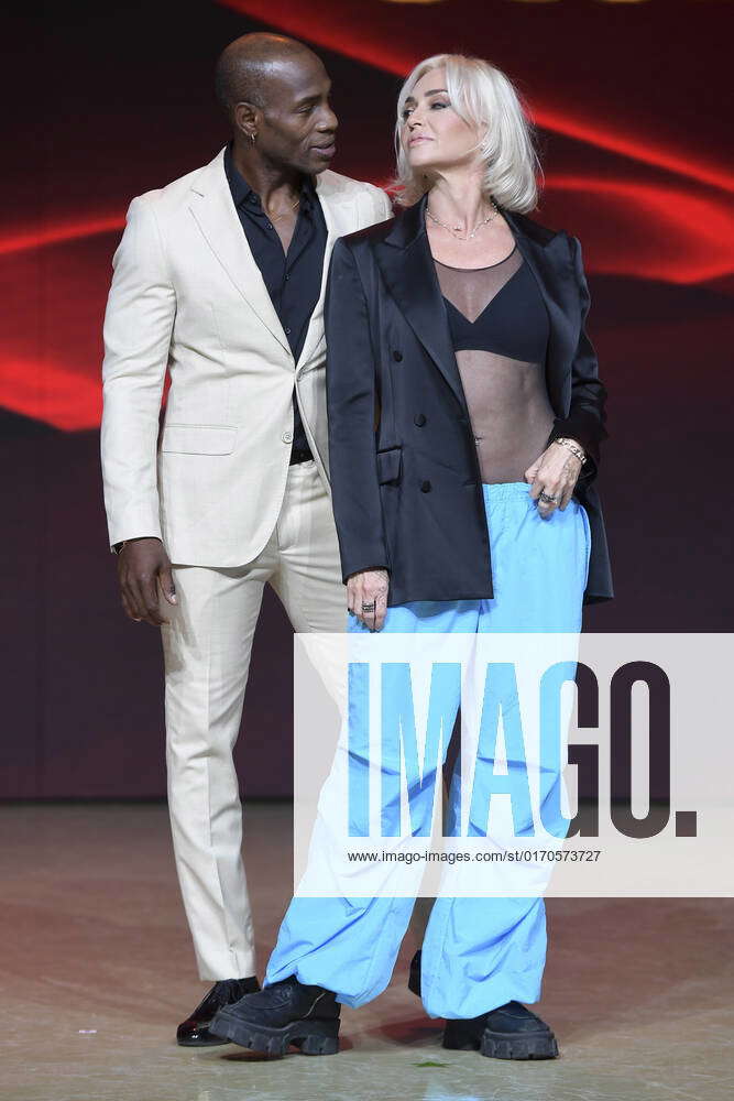 October 6, 2022, Rome, Italy: Roly Maden (l) and Paola Barale (r ...