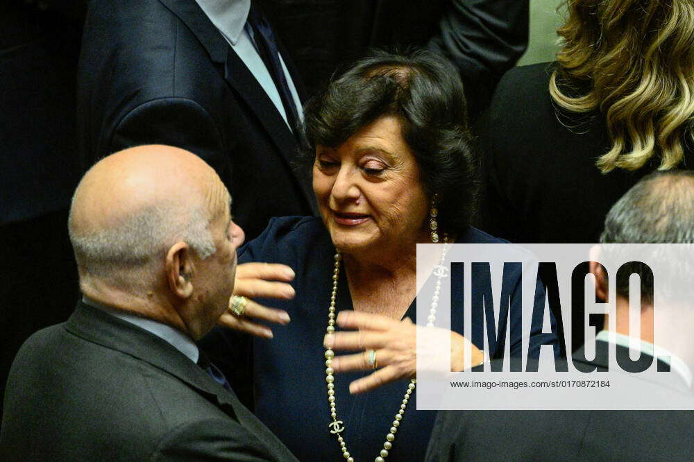 Simonetta Matone during the Italian Parliament inaugural session at ...