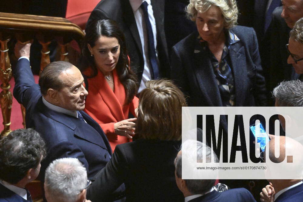 ROME: Forza Italia leader Silvio Berlusconi during the vote for the new ...