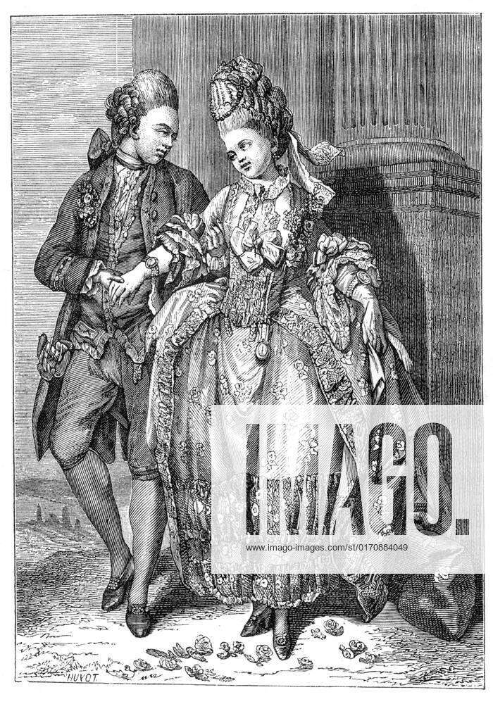 The Costume Of Marriage 1885 Illustration From 18th Century the-costume-of-marriage-1885-illustration-from-18th-century