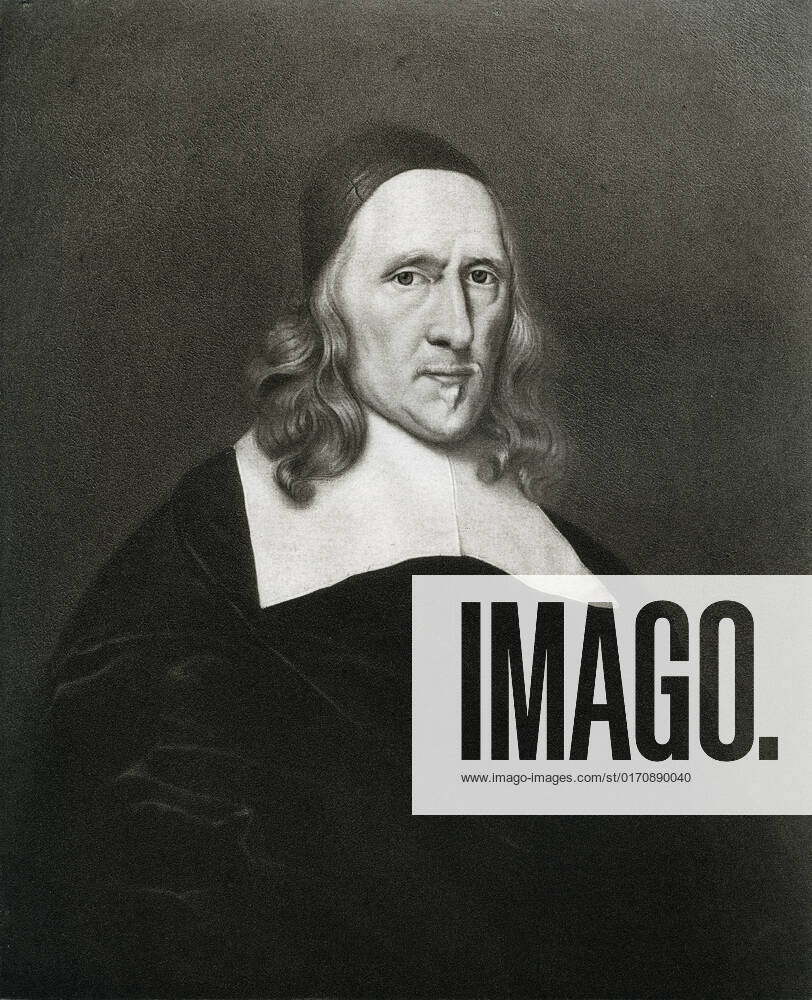 Robert Cromwell, father of Oliver Cromwell, 17th century, . Portrait of ...