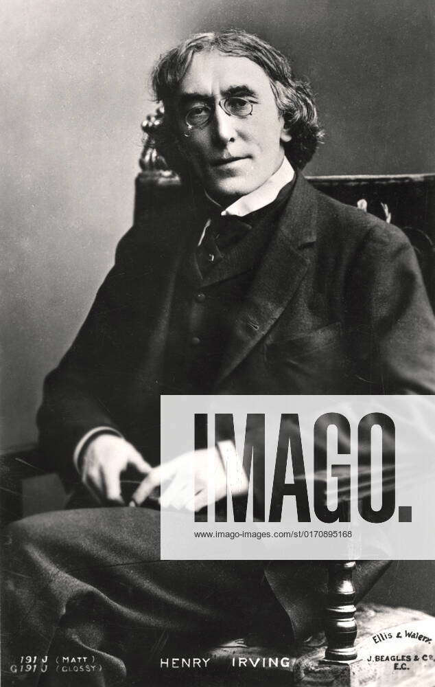 Harry Brodribb Irving (1870-1919), English actor, 1905. Irving was the ...