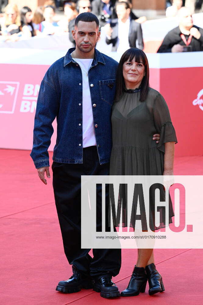 ROME, ITALY - OCTOBER 14: Alessandro Mahmood and Anna Frau attends the ...