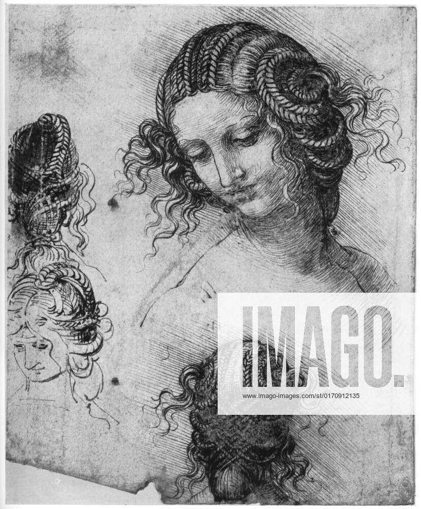 Study for the Head of Leda, 1503-1507 . Found in the collection of the ...