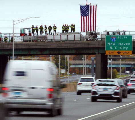 October 14, 2022, Meriden, Connecticut, USA: Members of the Meriden ...