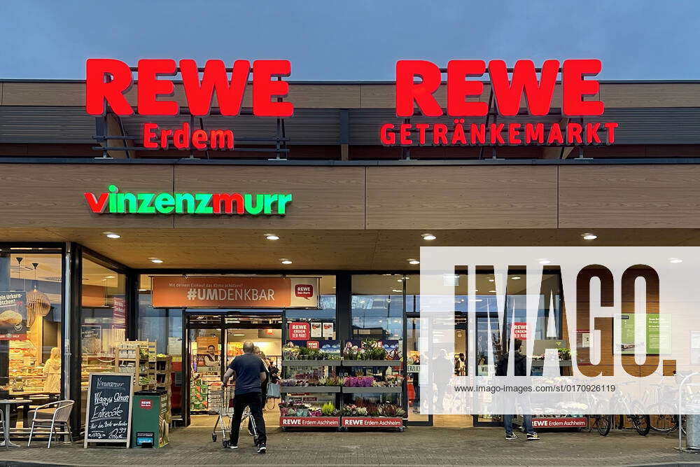 REWE supermarket and REWE Getraenkemarkt supermarket,branch,food ...