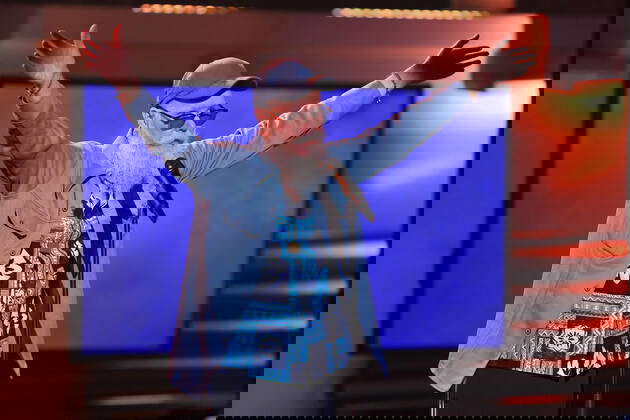 SWR 4 Gläserne 4 singer Harpo Jan Svensson on the occasion of the award ...