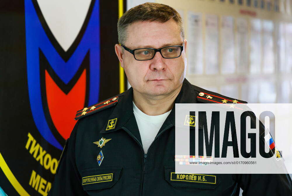 Russia. Vladivostok. Medical service colonel Igor Korolev, head of the ...