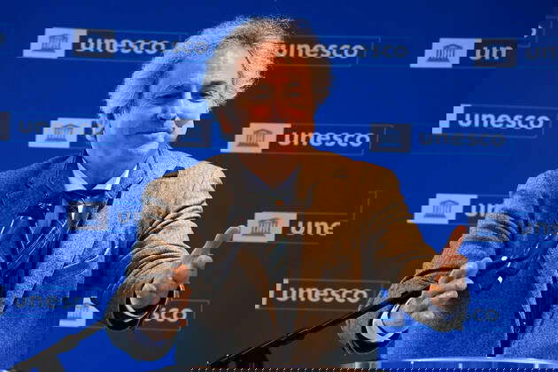 Inigo Ramirez de Haro CELEBRITES : Rossy de Palma a l UNESCO - Paris