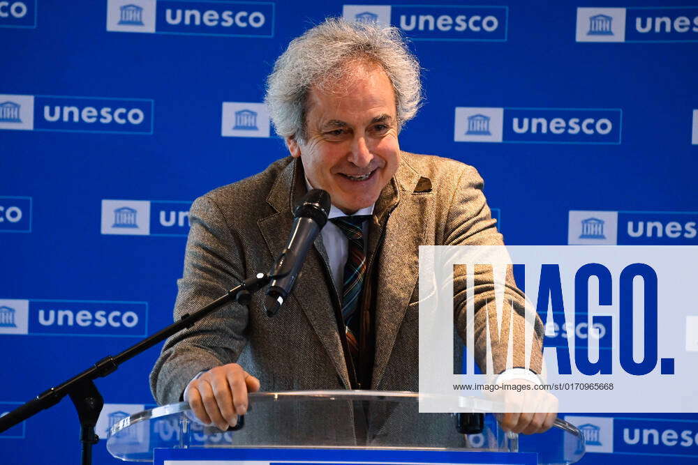 Inigo Ramirez de Haro CELEBRITES : Rossy de Palma a l UNESCO - Paris