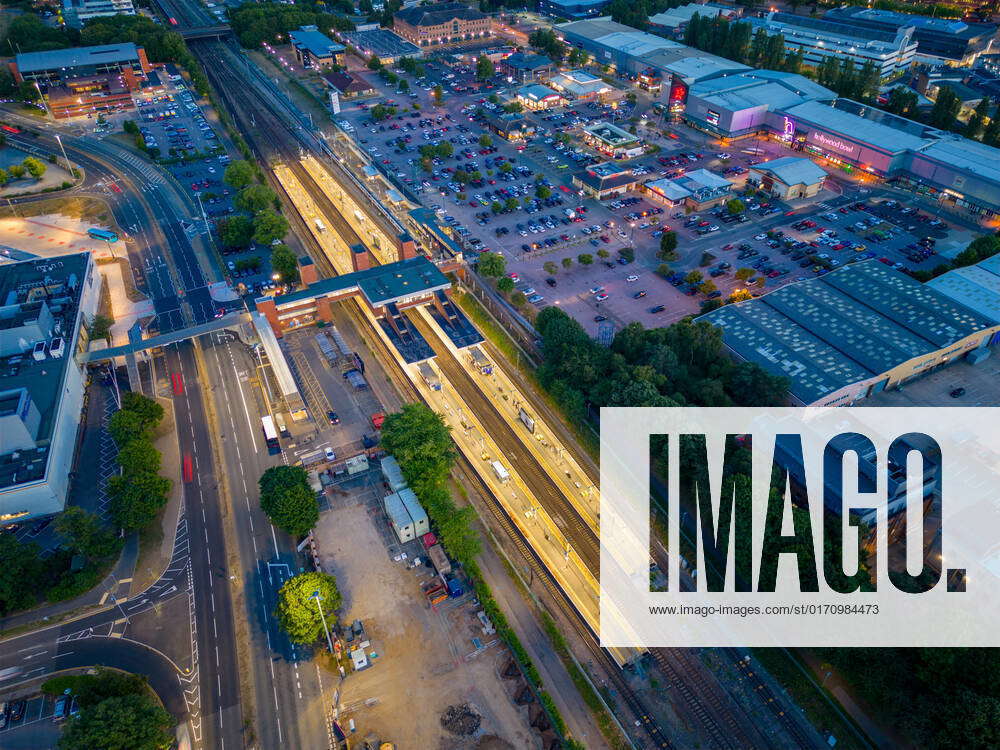 Train depot at Stevenage UK Train depot at Stevenage UK