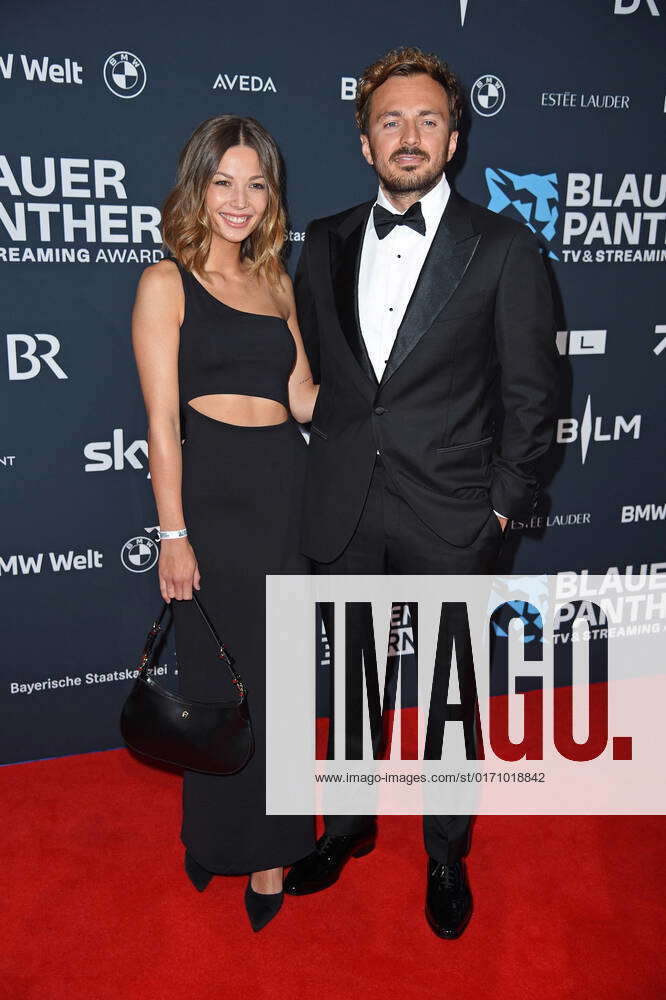 Lena Meckel, David Helmut at the Blue Panther TV Streaming Award ...