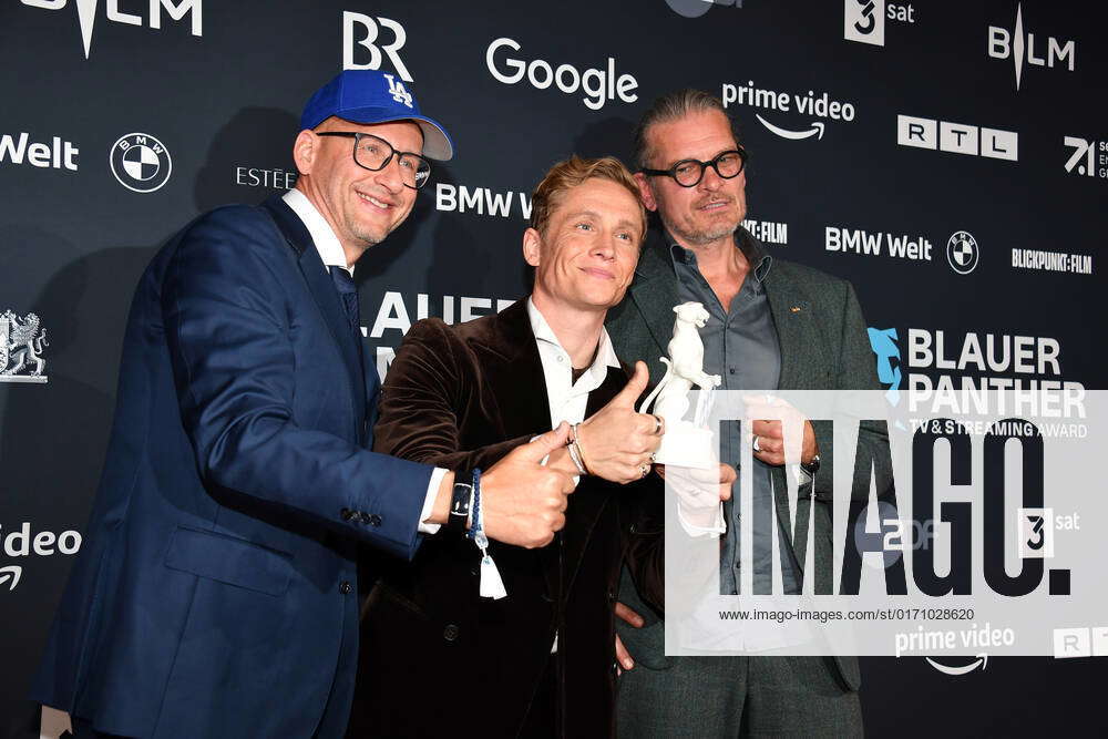 Frank Kusche, Matthias Schweighöfer and Götz Otto Blue Panther TV ...