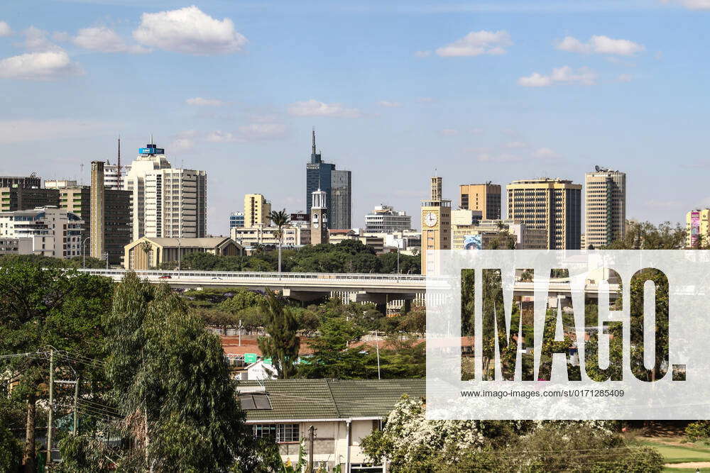 October 25, 2022, Nairobi, Kenya: Commercial high-rise buildings seen ...
