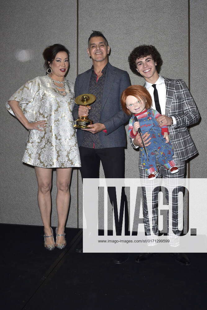 Jennifer Tilly, Don Mancini und Zackary Arthur bei der Verleihung der ...