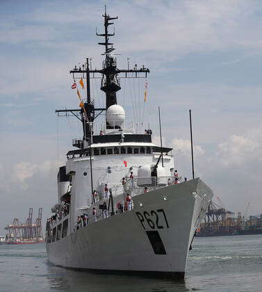 Coast Guard Ship P627 Donated To Sri Lanka By The United States ...