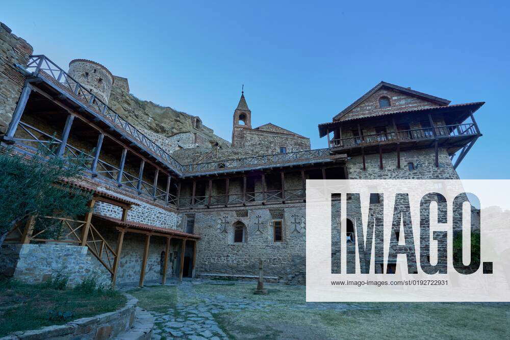 Cave Monastery and Monastery complex Dawit garejah, David gareja, on ...