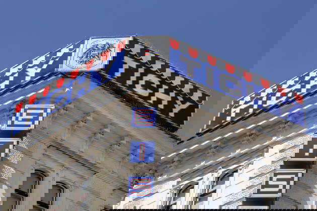 Ice cream parlor Tichy, Reumannplatz, Vienna, Austria