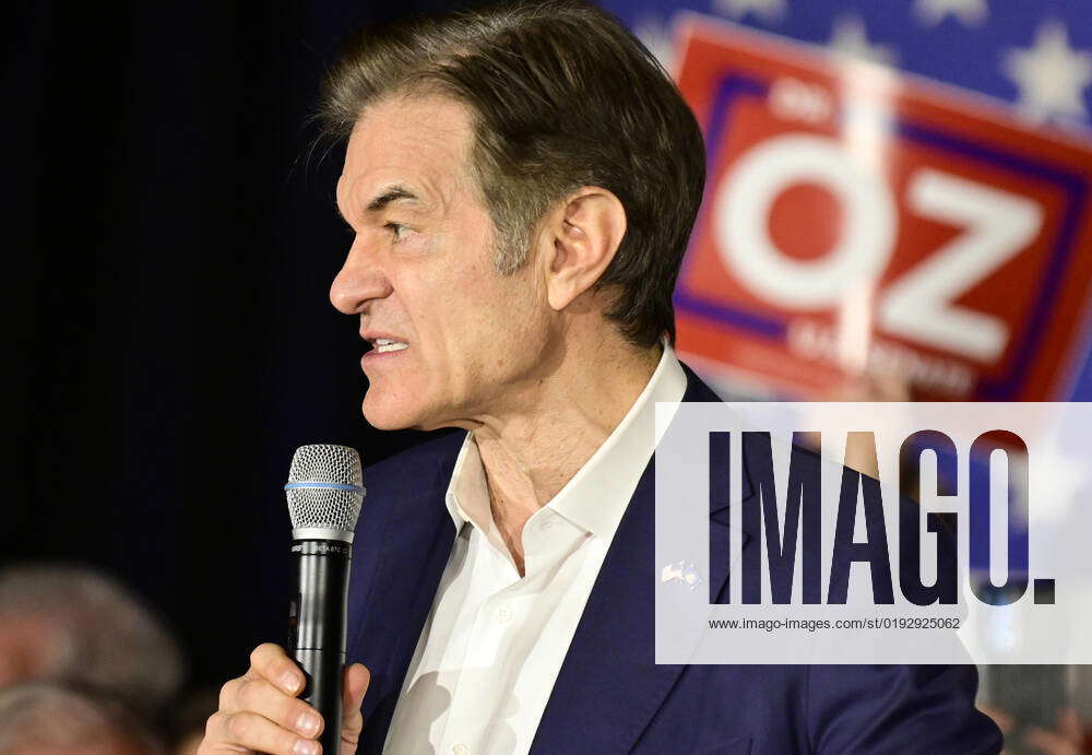 Republican Candidate For Senate In Pennsylvania Dr Mehmet Oz