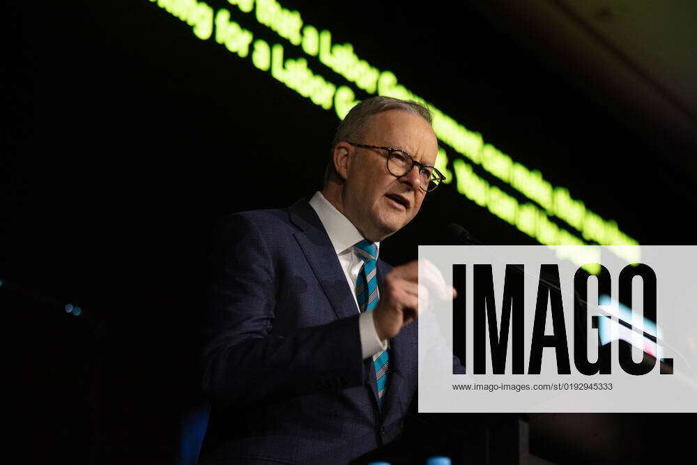 QLD LABOR STATE CONFERENCE, Prime Minister Anthony Albanese speaks at ...