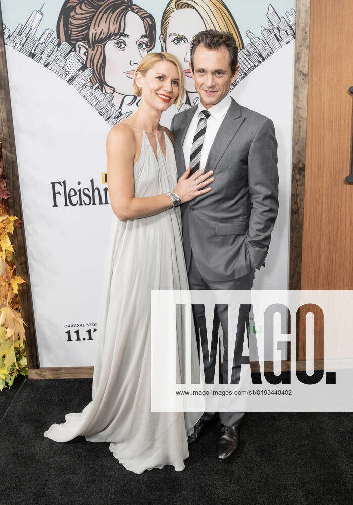 NY: FX’s Fleishman Is In Trouble Claire Danes wearing dress by Zac Pozen and Hugh Dancy attend Hulu