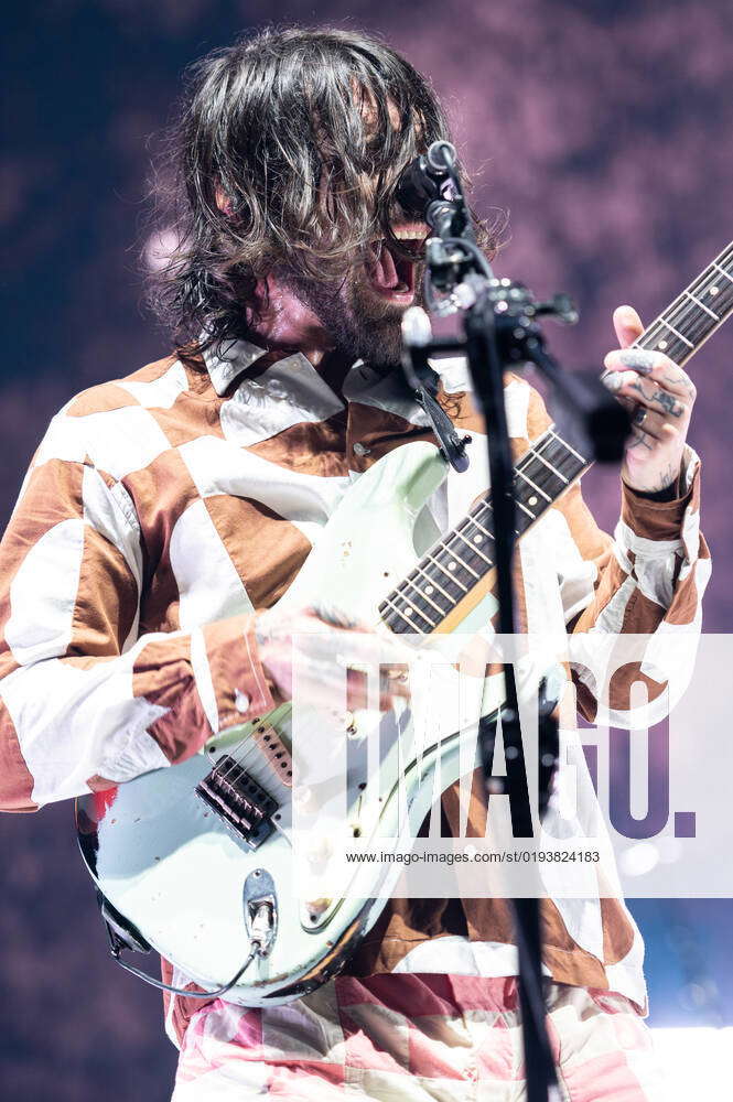 Biffy Clyro Live in Concert Lead singer Simon Neil of Scottish rock ...