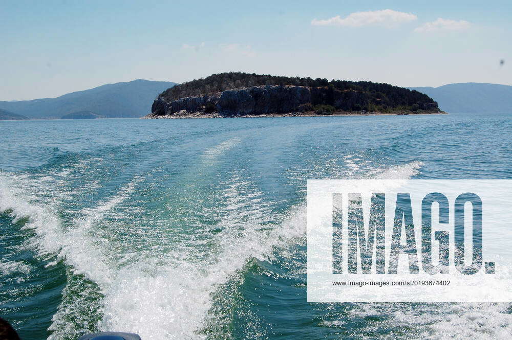 Island golem grad on lake prespa in macedonia, 615517, island, golem ...