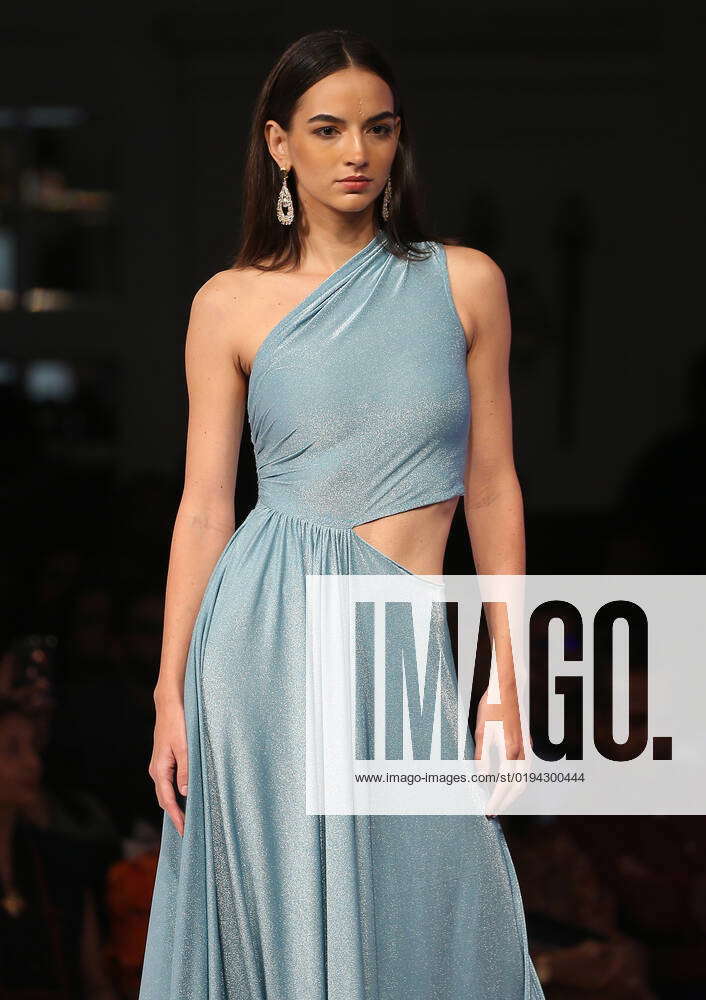 Colombo Fashion Week 2022 A model walks the runway presenting a ...