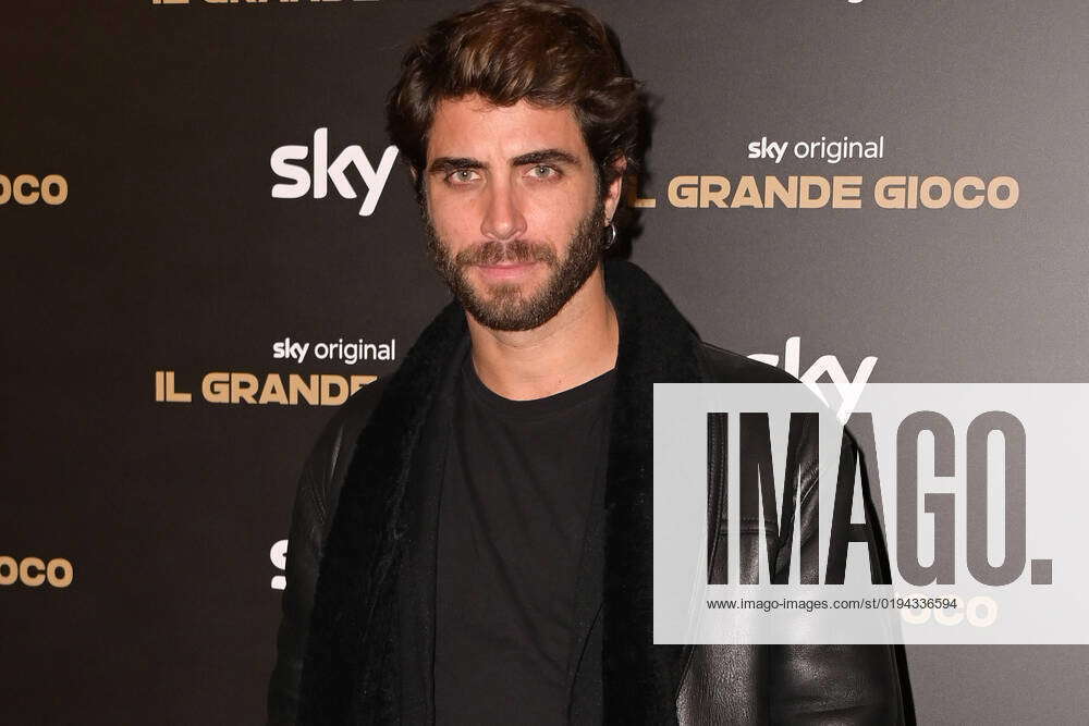 Rome, Italy: Marco Rossetti attends the red carpet of the Sky tv series ...