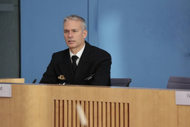 David Helmbold, Captain at Sea, Spokesman at BMVg Federal Ministry of ...