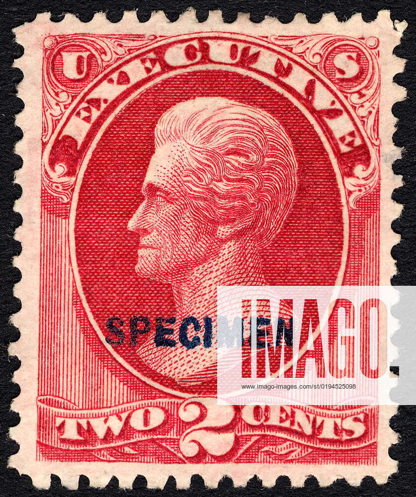 2c Andrew Jackson Executive special printing single, 1875. Creator: Unknown