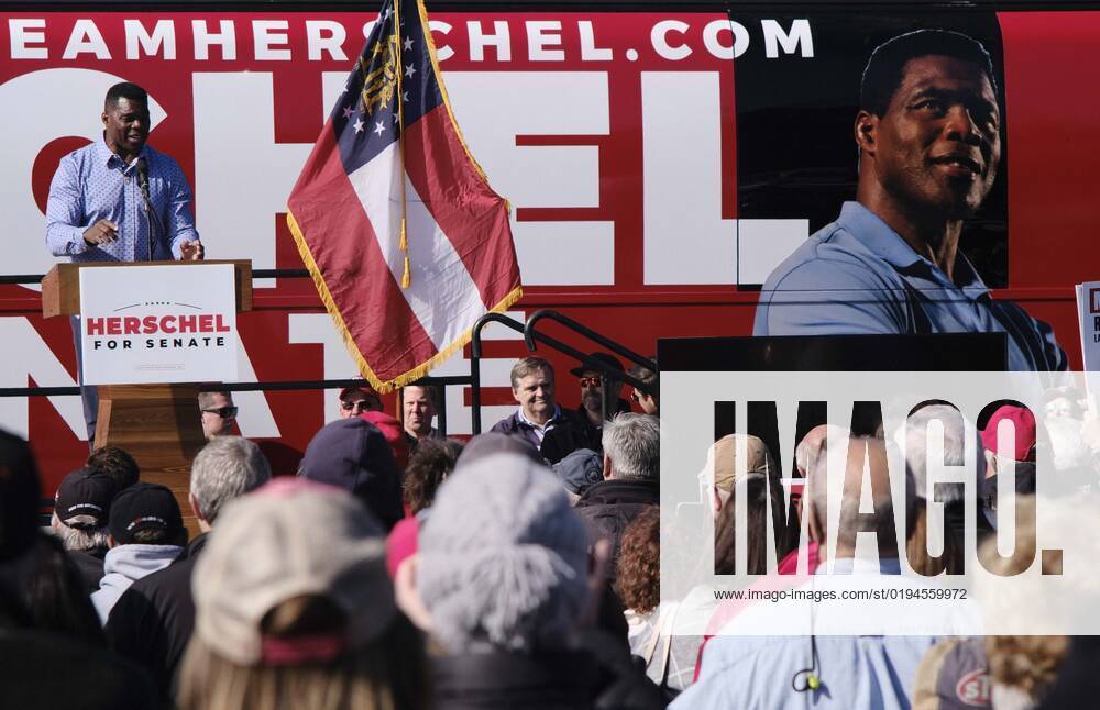 Atlanta, Georgia, USA: Georgia Republican Senate candidate Herschel ...