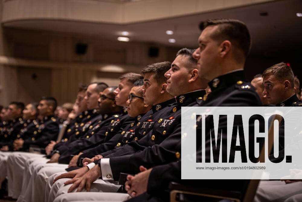 U.S. Marines with The Basic School, participate in TBS Charlie Company ...