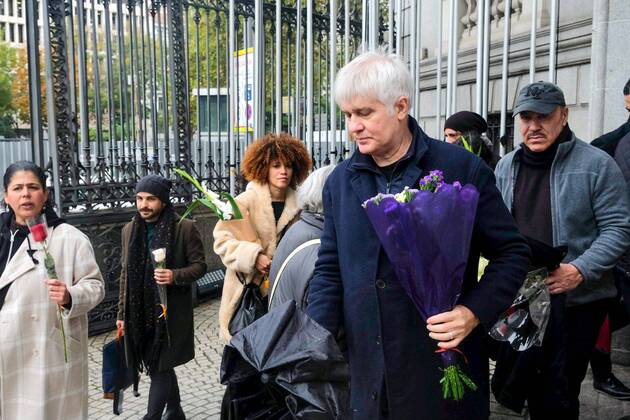 Burning chapel of Pablo Milanes in Madrid, Cordon Press