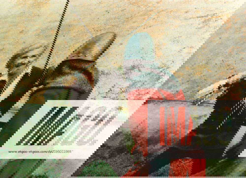 Italian bodybuilder and actor Sergio Ciani AKA Alan Steel in the movie ...