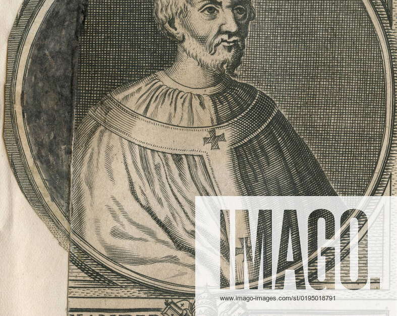 Portrait of Pope Alexander IV, engraving from the Summorum Romanorum ...