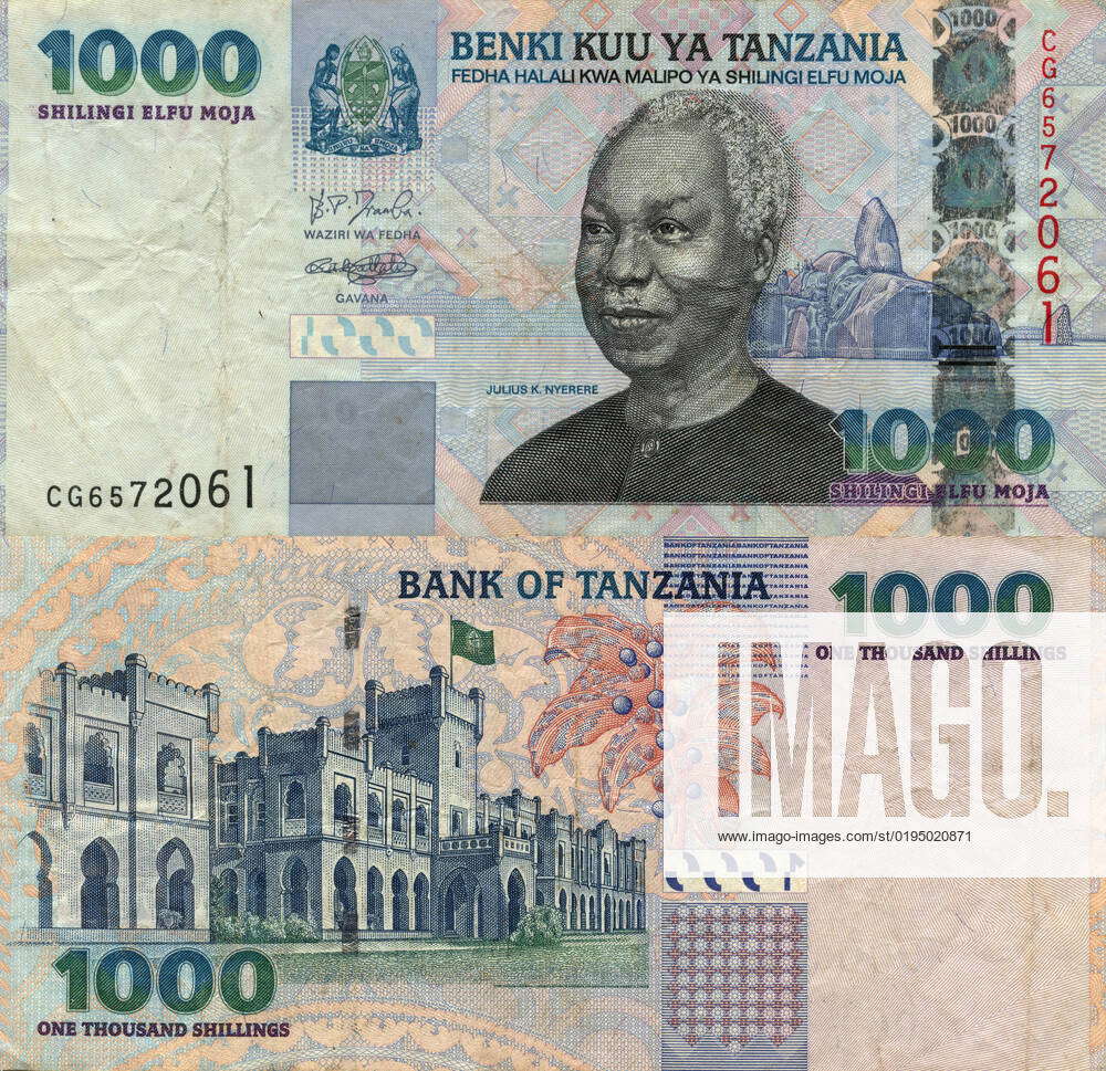 Central Bank of Tanzania 1000 Shilling Banknote, Dodoma