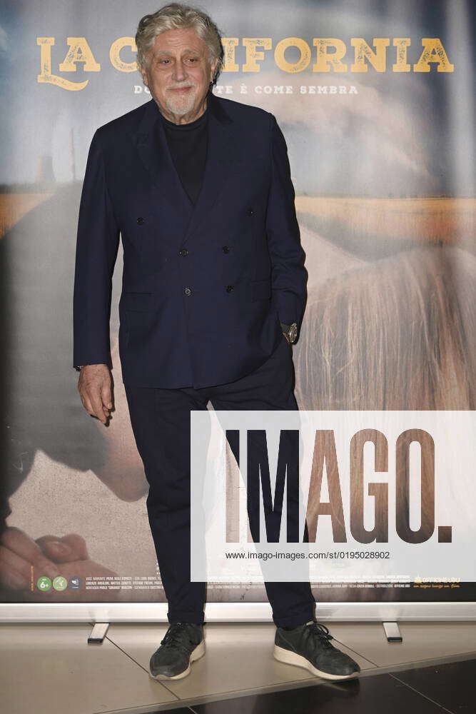 November 24, 2022, Rome, Italy: Andrea Roncato attends the premiere of ...