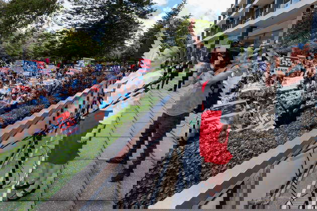 WA NURSES STRIKE, Janet Reah, State Secretary of the Australian Nursing ...