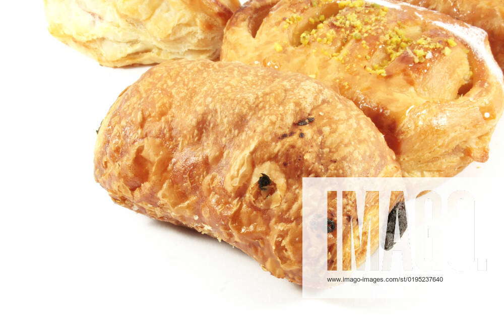 Assorted Danish Pastries Isolated on a White Background , 893864 ...