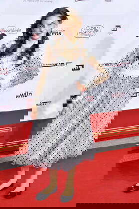 Georgia Balke at the 18 Kinderlachen Gala 2022 in the Westfalenhalle ...