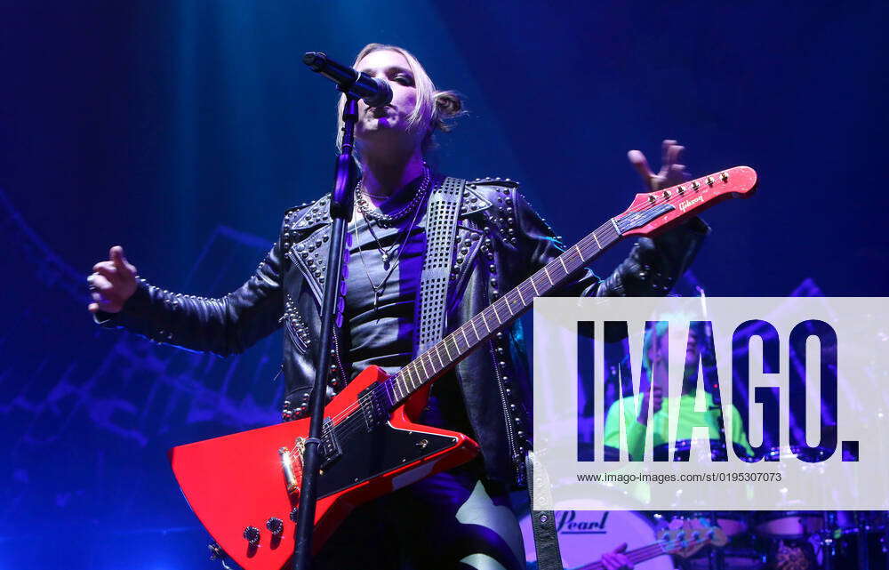 Halestorm founder and vocalist Elisabeth Lzzy Hale with her band ...