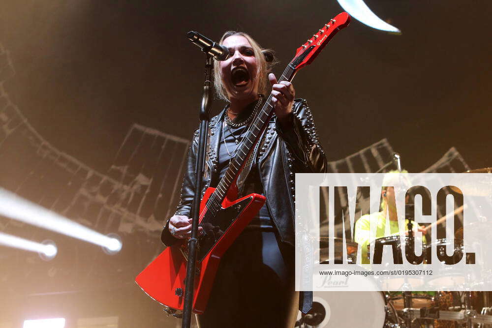 Halestorm founder and vocalist Elisabeth Lzzy Hale with her band ...