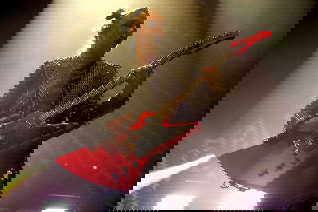 Halestorm founder and vocalist Elisabeth Lzzy Hale with her band ...