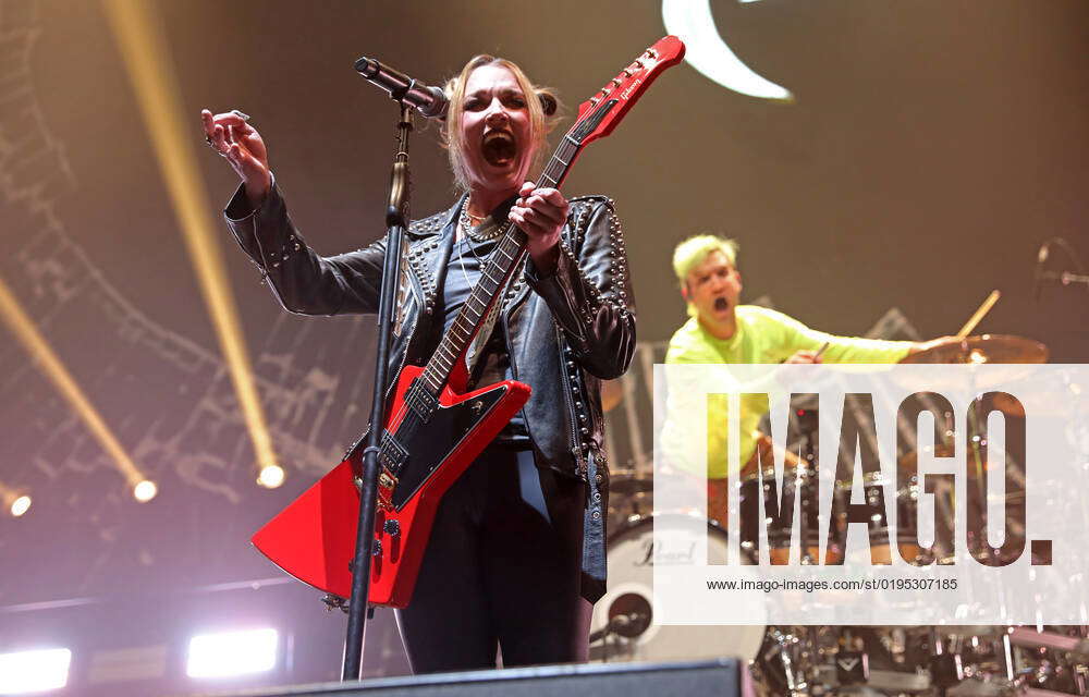 Halestorm founder and vocalist Elisabeth Lzzy Hale with her band ...