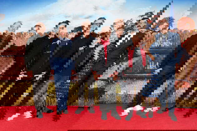 Premiere of Der Räuber Hotzenplotz in Berlin Luna Wedler and Nicholas ...