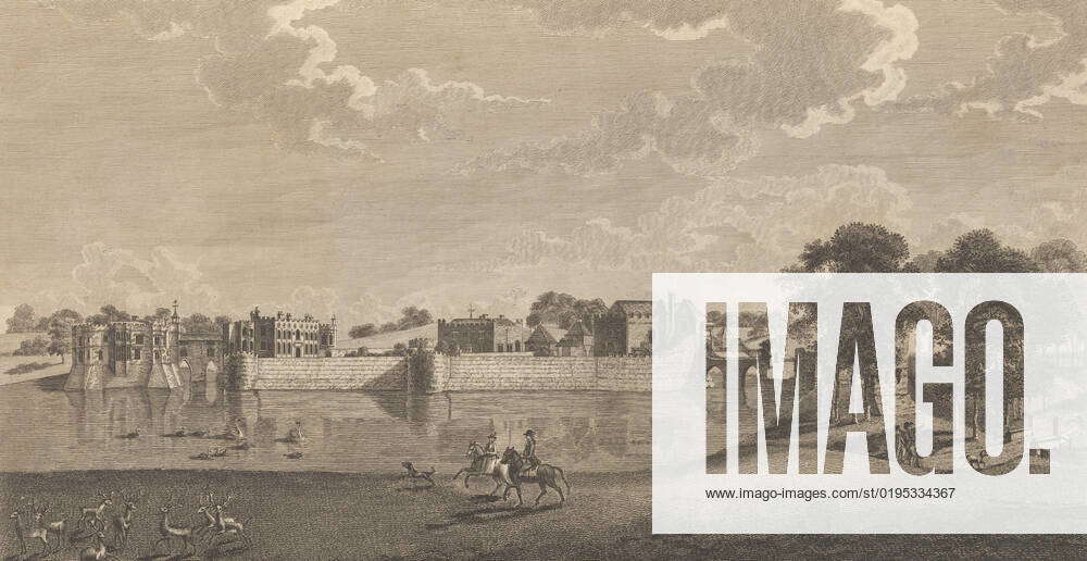 Leeds Castle, in the County of Kent, from Edward Hasted s, The History ...